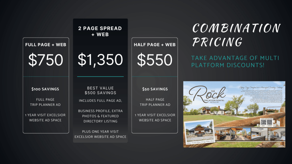 Experience Excelsior Advertising Media Kit • Excelsior Springs, MO Tourism