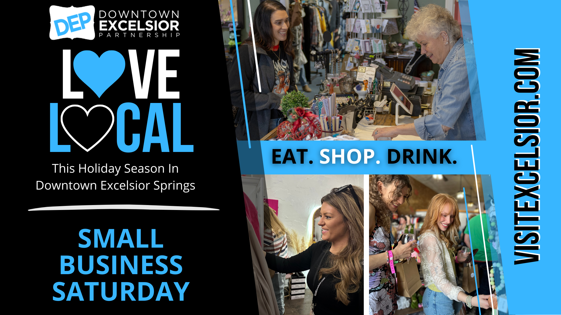 Love Local This Holiday Weekend • Excelsior Springs, MO Tourism